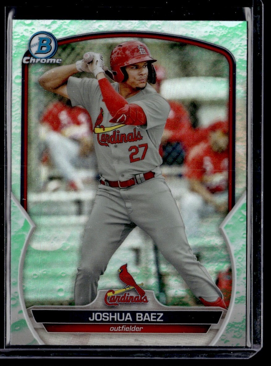 2022 Bowman CHROME Joshua Baez LUNAR GLOW St. Louis Cardinals | eBay