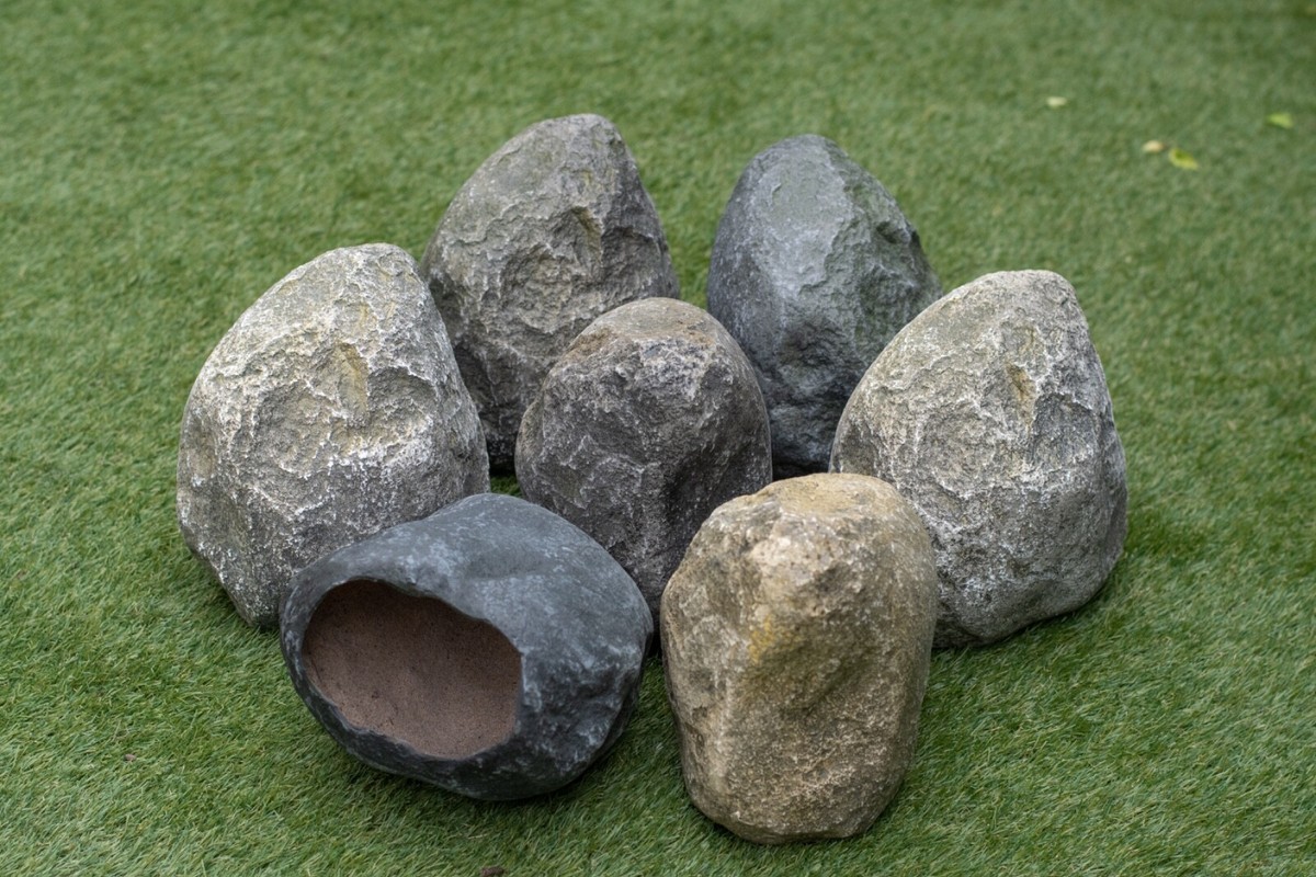 Artificial Stone Boulders Fiber Lite Artificial Rocks — Orion Stone