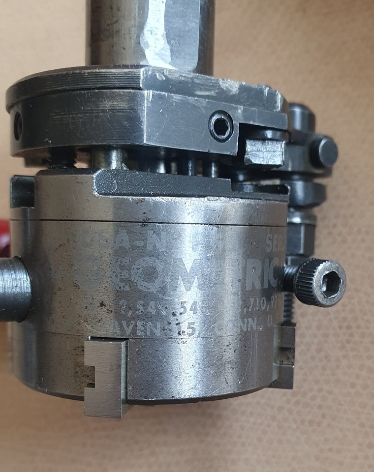 2 Thread Die Heads EFEM Germany, DSA Geometric USA 5/6, 10 Chasers | eBay