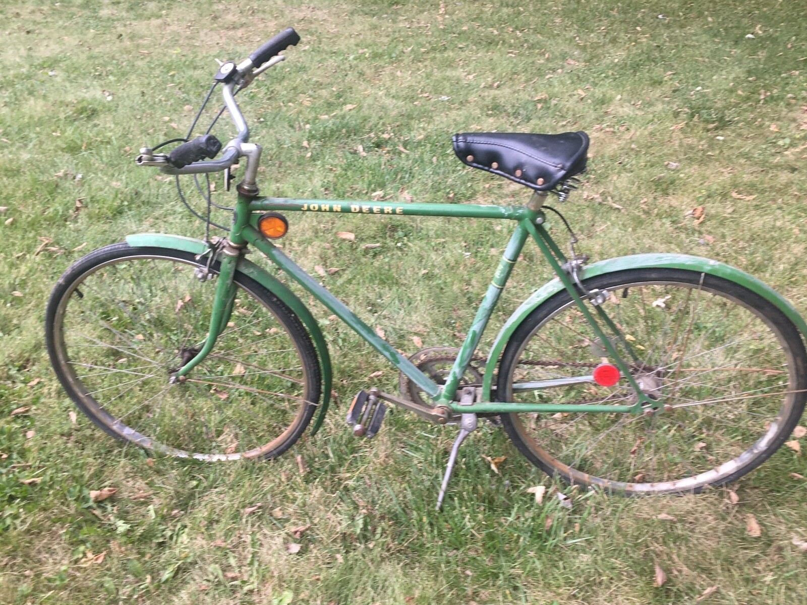 Vintage ‘73-‘75 3-Speed Green John Deere Bicycle Mens Road Bike | eBay