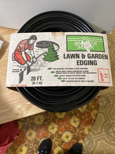 Master Mark 24220 Landscape Lawn & Garden Edging 3 1/2in X 20ft ...