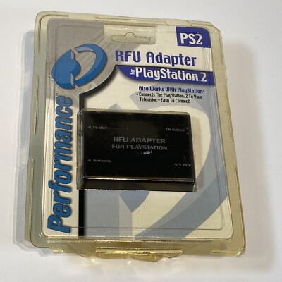 Performance RFU Adapter For PlayStation 2 PS2 (2000) Vintage New ...