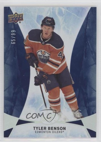2021-22 Upper Deck Ice - 2020-21 Base Rookies Royal Blue #77 Tyler ...