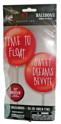 IT 2 Balloons Party Decoration Time to Float Pennywise Clown Horror ...