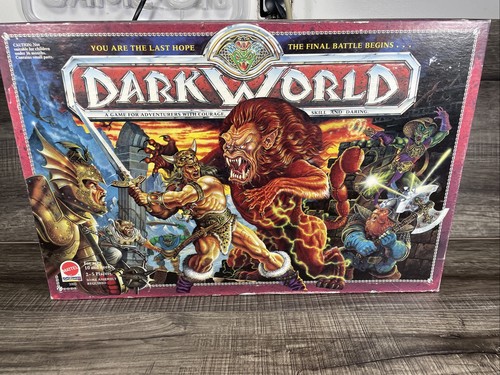 Dark World Board Game Fantasy RPG 2002 Vintage Mattel 100% Complete | eBay