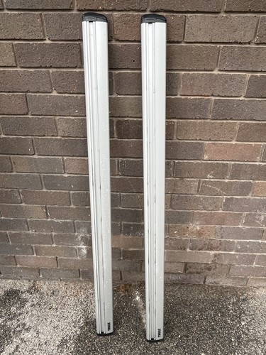 Thule WingBar Evo 127 Roof Bars Silver - 2 Pack 127cm 711300 USED | eBay