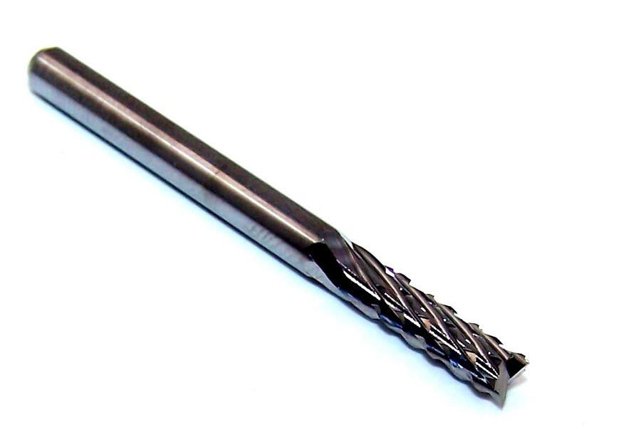(5) - 3.00mm (.1181") DIAMOND-CUT CARBIDE ROUTER BURRS, FT 2100-1181. ...