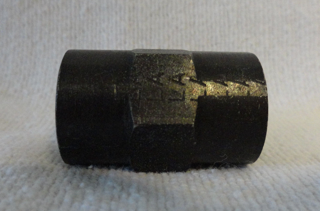 1/2" BOSS COUPLING, WRENCHING, THREADED INTERNAL, AS4875 ,NAS424-5, MIL ...