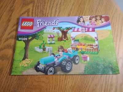 LEGO Friends 41026 Sunshine Harvest Retired/Instrcutions Only ...