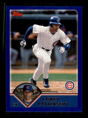 2003 Baseball Topps Corey Patterson Chicago Cubs #133 | eBay