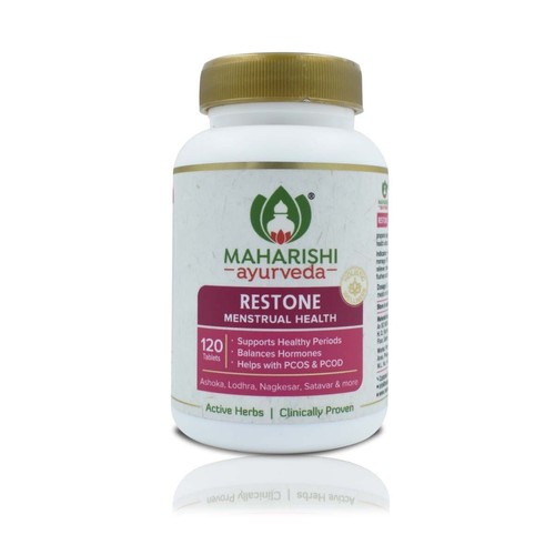 Maharishi Ayurveda Restone 120 Tablets| PCOD PCOS Supplements for Women ...