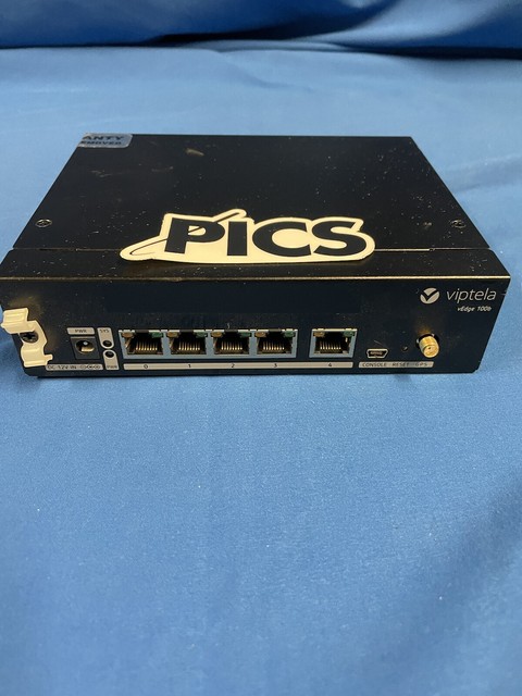 () Cisco Viptela vEdge-100b-AC 4-Port Router no AC Adapter / antennas ...