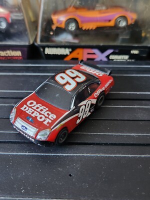 Nos Life Like Office Depot No 99 Nascar Auto World Tyco Slot Car | eBay