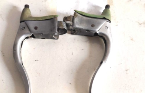 Mafac 'dots' 50s Brake levers Mafac Lime Green hood Rene Herse Alex ...