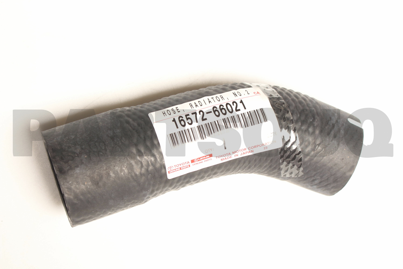 1657266021 Genuine Toyota HOSE, RADIATOR, NO.2 16572-66021 | eBay