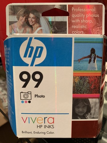 HP Ink Vivera 99 Inkjet Printer Cartridge Photo Authentic PhotoSmart ...