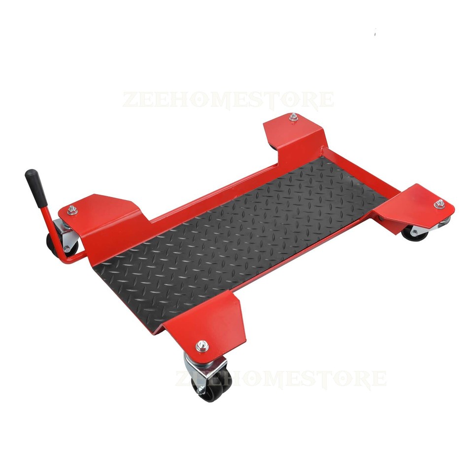Heavy Duty Motorcycle Dolly Centre Stand Garage Parking Motorbike Mover ...