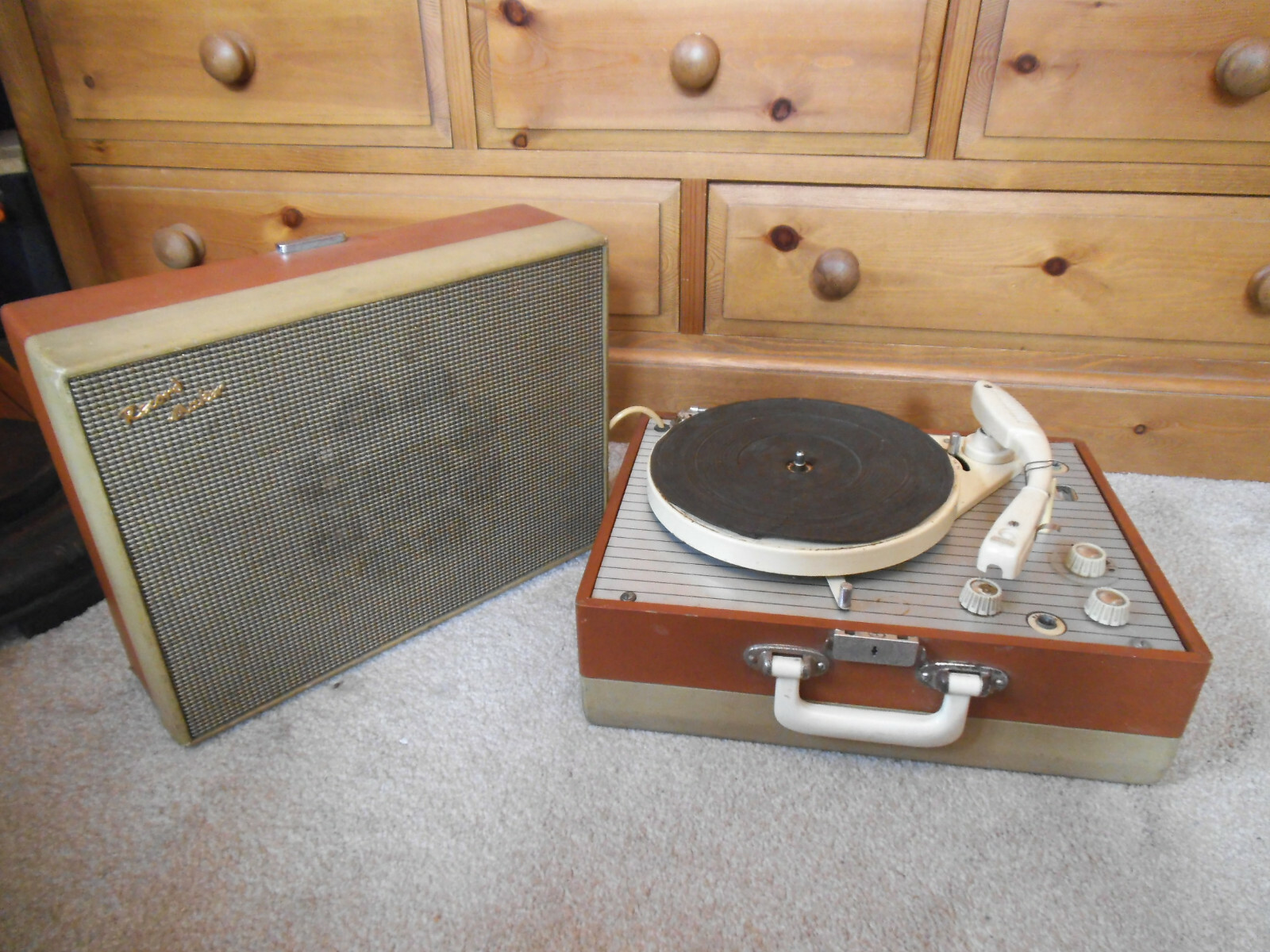 Vintage Pye Record Maker / Player Type 1 - For Restoration or Spares ...