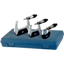 Fowler 52-229-213-0 0-3"" 3 Piece Economy Mechanical Micrometer Set Fowler 646795106512| eBay