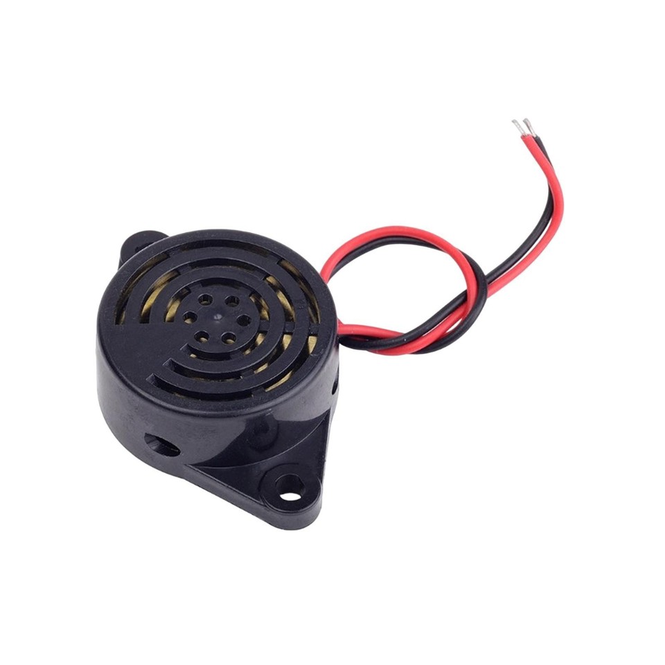 5 Pieces Electronic Buzzer Buzzer Alarm 100dB Piezo Security Continuous ...