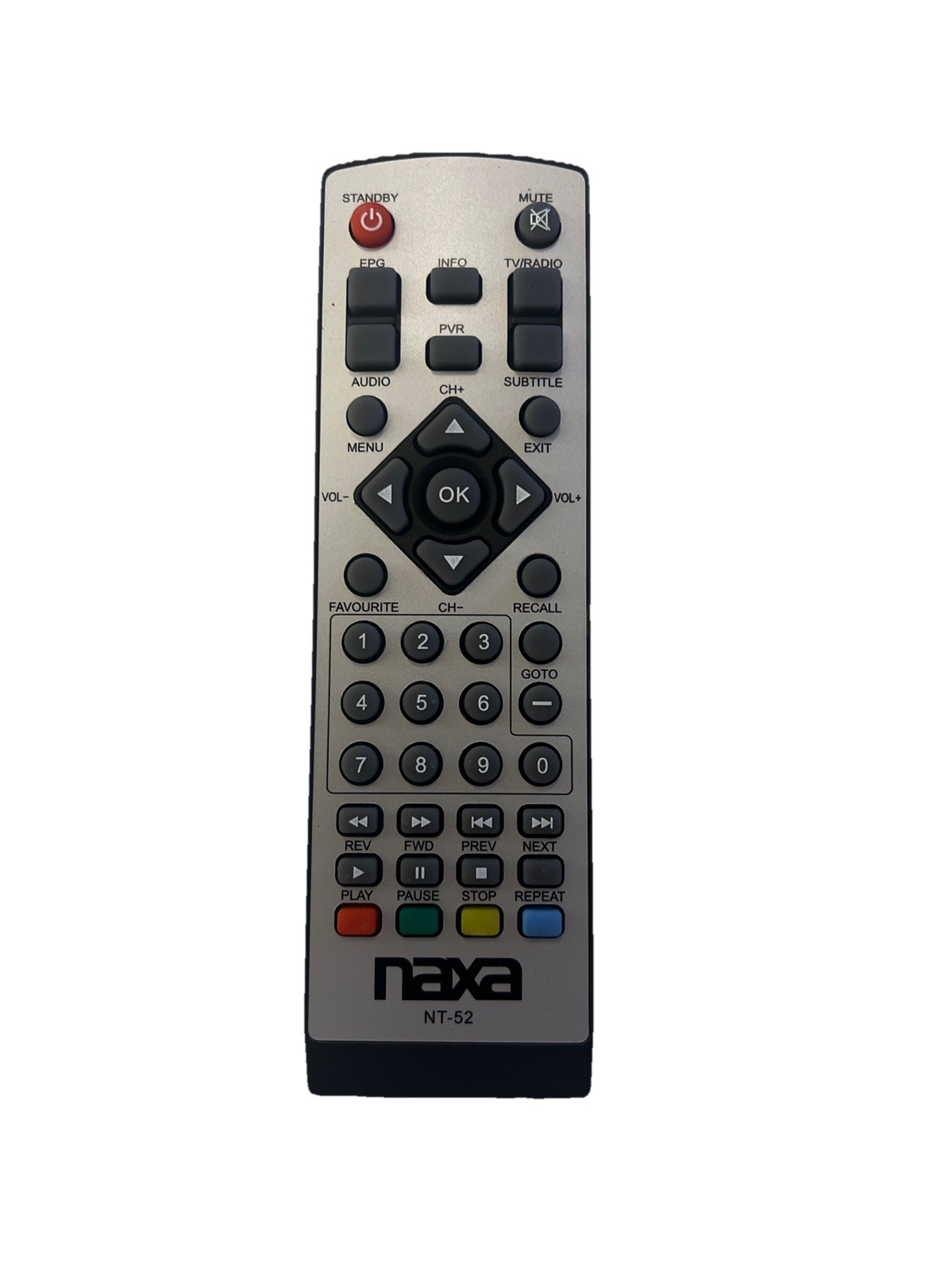 NAXA NT-52 DIGITAL DTV CONVERTER BOX REMOTE CONTROL NT-52 BRAND NEW | eBay