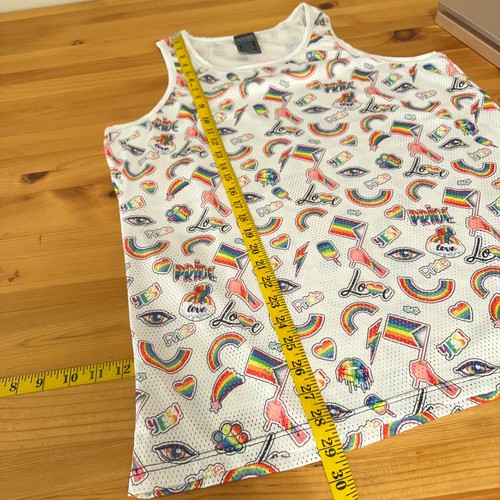 KNOBS By Ryan Hill San Francisco Tank Top Unisex XXL Rainbow Heart ...