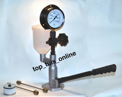 Diesel Injector Nozzle Tester - Pop Pressure Tester, Dual Scale BAR ...