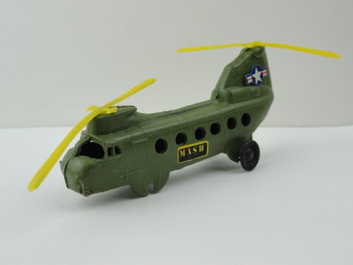 MASH 4" 4077th Plastic Chinook Helicopter (Green) | eBay