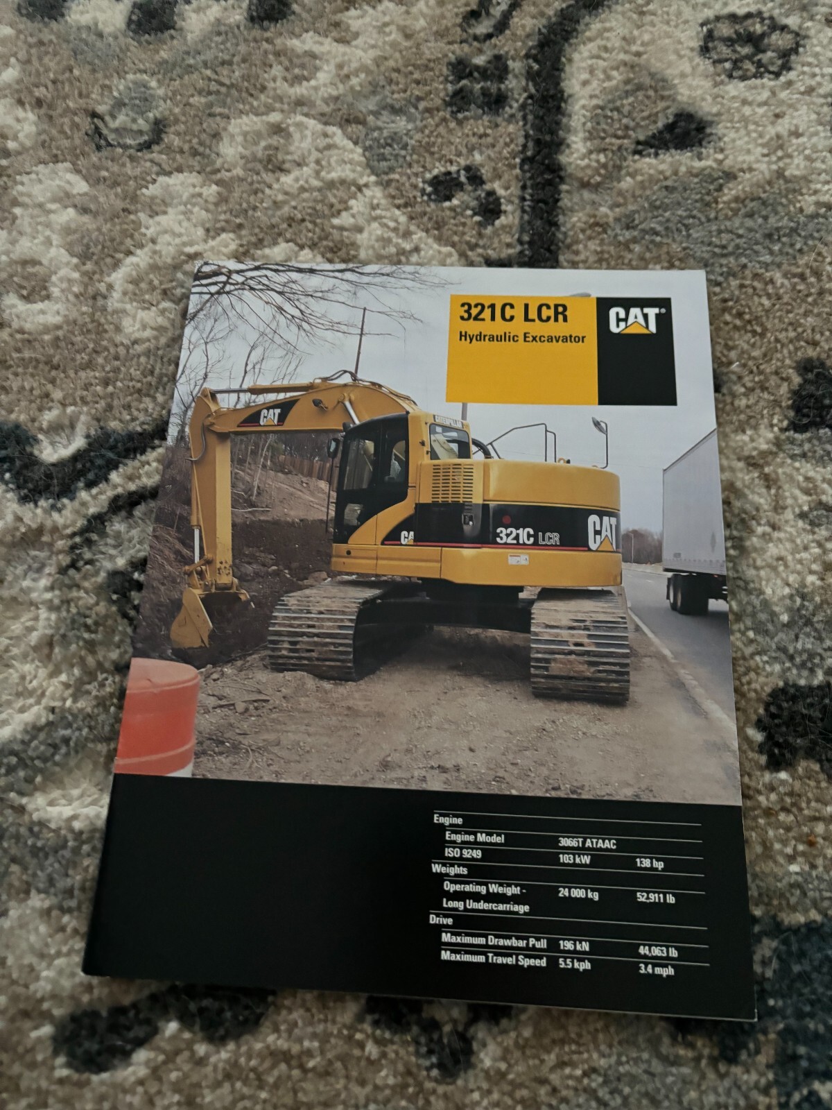 Caterpillar CAT 321C LCR Hydraulic Excavator Brochure FCCA24 | eBay