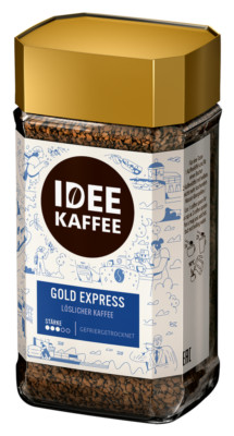 Idee Kaffee GOLD EXPRESS Instant Coffee Jar 100g / 3.5oz | eBay