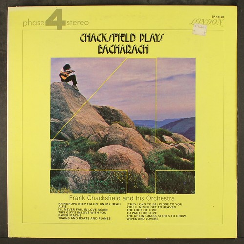FRANK CHACKSFIELD: chacksfield plays bacharach LONDON PHASE 4 12" LP 33 ...