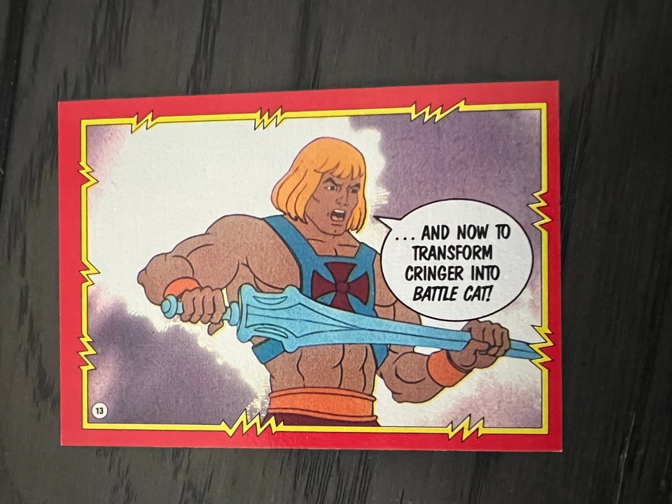 1984 Topps Masters of the Universe Trading Cards You Pick Complete your ...