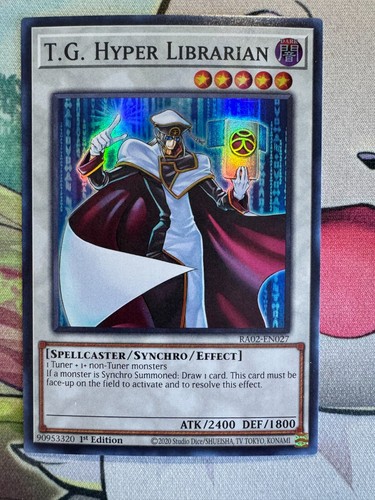 T.G Hyper Librarian Holo Yugioh TCG YGB92 | eBay