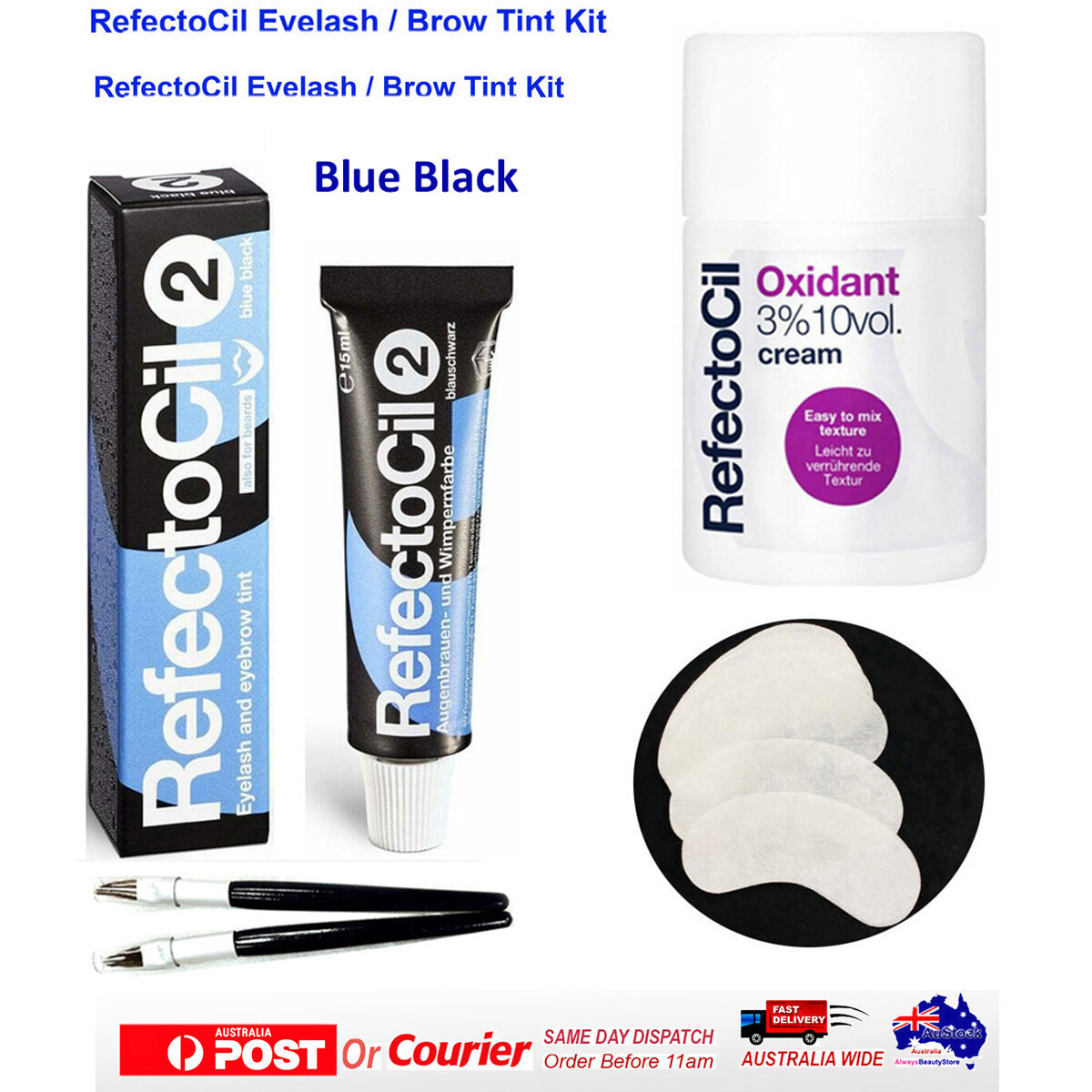 RefectoCil Eyelash Tint Kit Tint Colour Oxidant Cream Choose Eyebrow ...