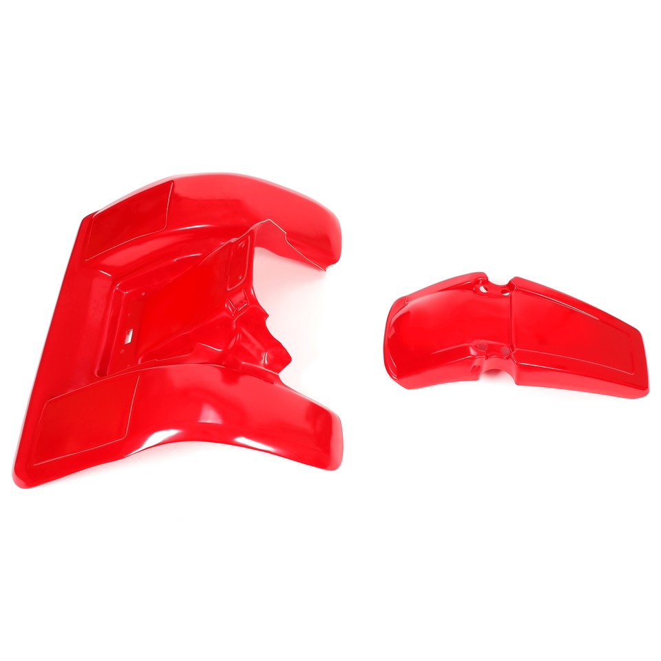 NEW FOR HONDA ATC 250R 83 - 84 RED PLASTIC FRONT AND REAR FENDER SET | eBay