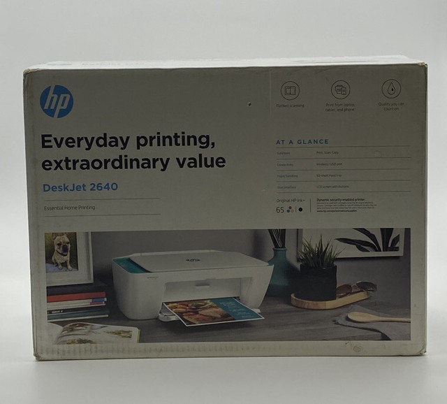 HP DeskJet 2640 All-in-One Printer for sale online | eBay