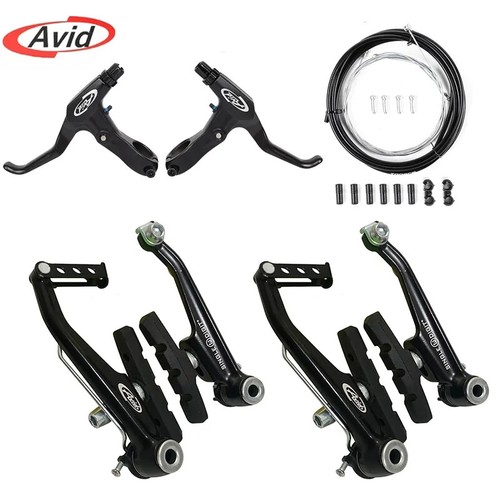 Bicycle V Brake Set Aluminum Alloy Brake Lever SD3 Front Rear V-Brake ...