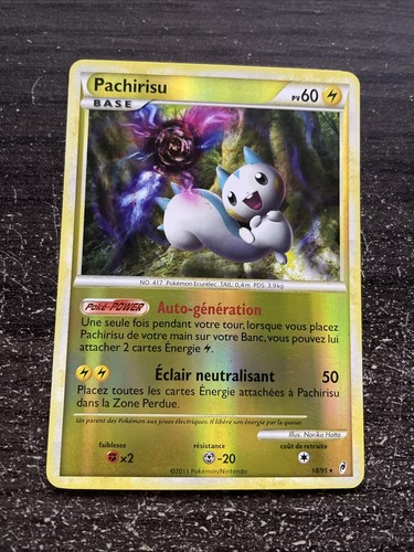PACHIRISU REVERSE - POKÉMON 18/95 APPEL DES LEGENDES FR | eBay
