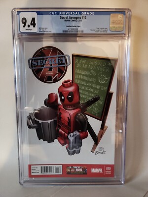 Secret Avengers #10 Lego Variant Cover CGC 9.4 Marvel Comics 12/13 | eBay