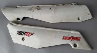 1985 HUSQVARNA WR125 FRAME COVER SET WR 125 SIDE PANEL HUSKY LEFT RIGHT ...