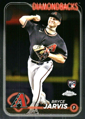 2024 Topps Chrome #75 Bryce Jarvis RC Arizona Diamondbacks | eBay