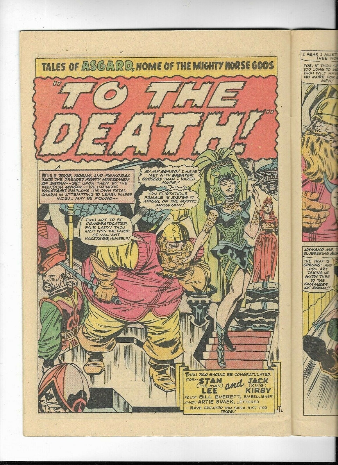 Thor #143,1967, 7.5, VERY FINE-, Stan Lee Jack Kirby The ENCHANTERS 12 ...