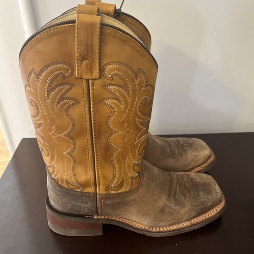 Dan Post Ferrier 11 Mens Size 9 D Brown Classic Outdoor Western Work ...