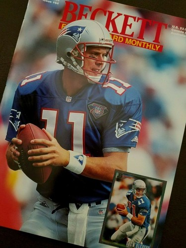 1995 BECKETT Football Price Guide New England Patriots DREW BLEDSOE ...
