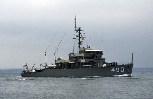 USS LEADER 8X10 PHOTO MSO-490 NAVY US USA MILITARY MINESWEEPER SHIP ...