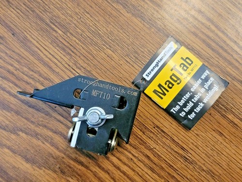 Strong Hand Tools MAG TAB Magnetic Welder Helper w/Pivoting V-Jaw # ...