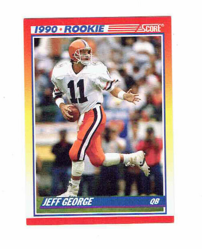 Jeff George Indianapolis Colts QB #634 Score 1990 Rookie Football Card ...