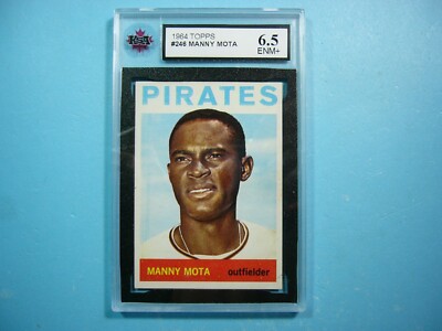 1964 TOPPS MLB BASEBALL CARD #246 MANNY MOTA KSA 6.5 EX/NM+ '64 GL | eBay