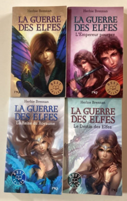 La GUERRE DES ELFES tomes 1 à 4 Herbie Brennan roman jeunesse | eBay