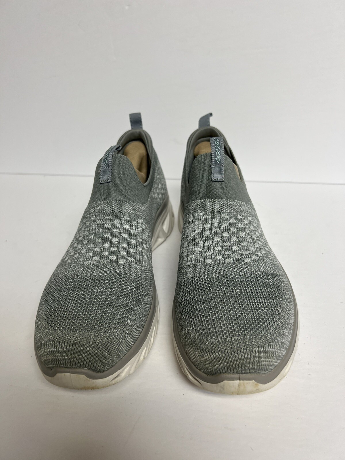 Skechers Womens Guide Step Lively Glow Sneaker Gray S… - Gem